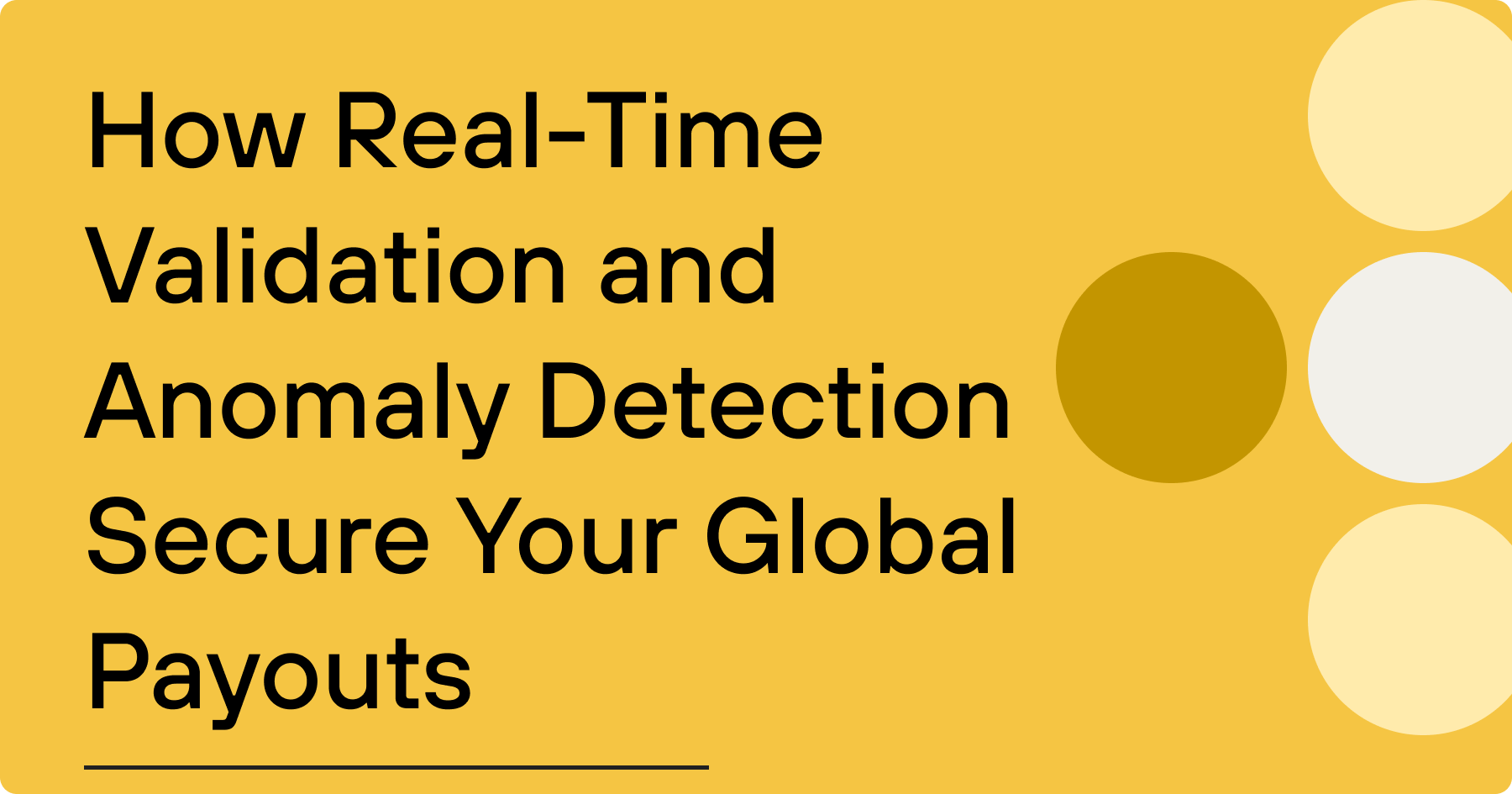Real-Time Fraud Protection for Global Payouts | Dots
